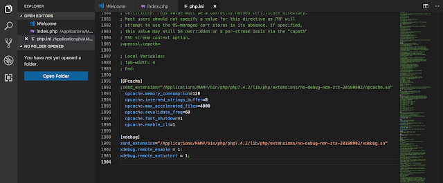 Integrate & Use Xdebug with VS Code Editor to debug PHP code on Mac OS ... Integrate & Use Xdebug with VS Code Editor to debug PHP code on Mac OS ...