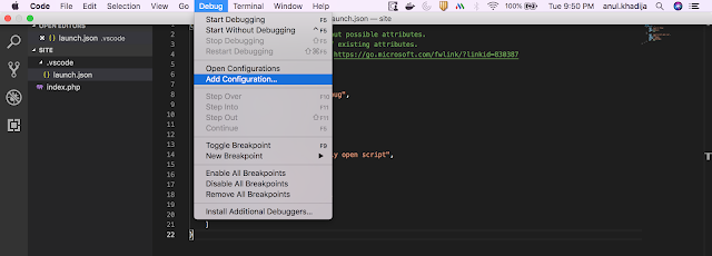Integrate & Use Xdebug with VS Code Editor to debug PHP code on Mac OS ... Integrate & Use Xdebug with VS Code Editor to debug PHP code on Mac OS ...
